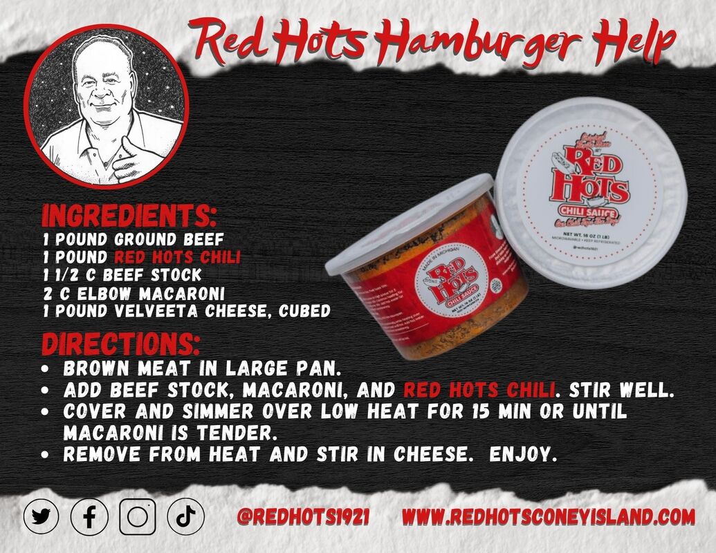 Recipes – Red Hots Chili